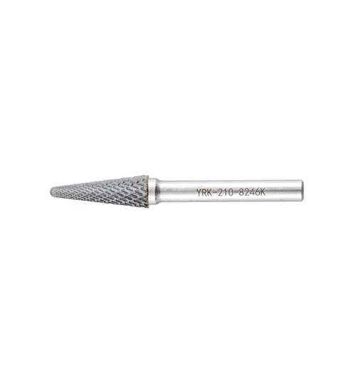 Carbide Burr, Uncoated, Cut 6 - Double Cut, 9.5mm, Conical | Cutting ...
