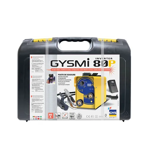 GYSMI 80P - 80A MMA/Arc and Stick Welder with Accessories - Yellow 240V ...