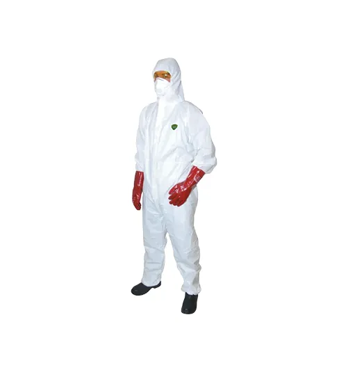 Guard Master +, Chemical Protective Coveralls, Disposable, White ...